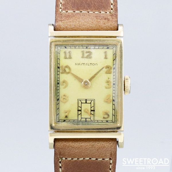 Ginza store handling products [HAMILTON / Hamilton] 14KYG / 14K solid ...