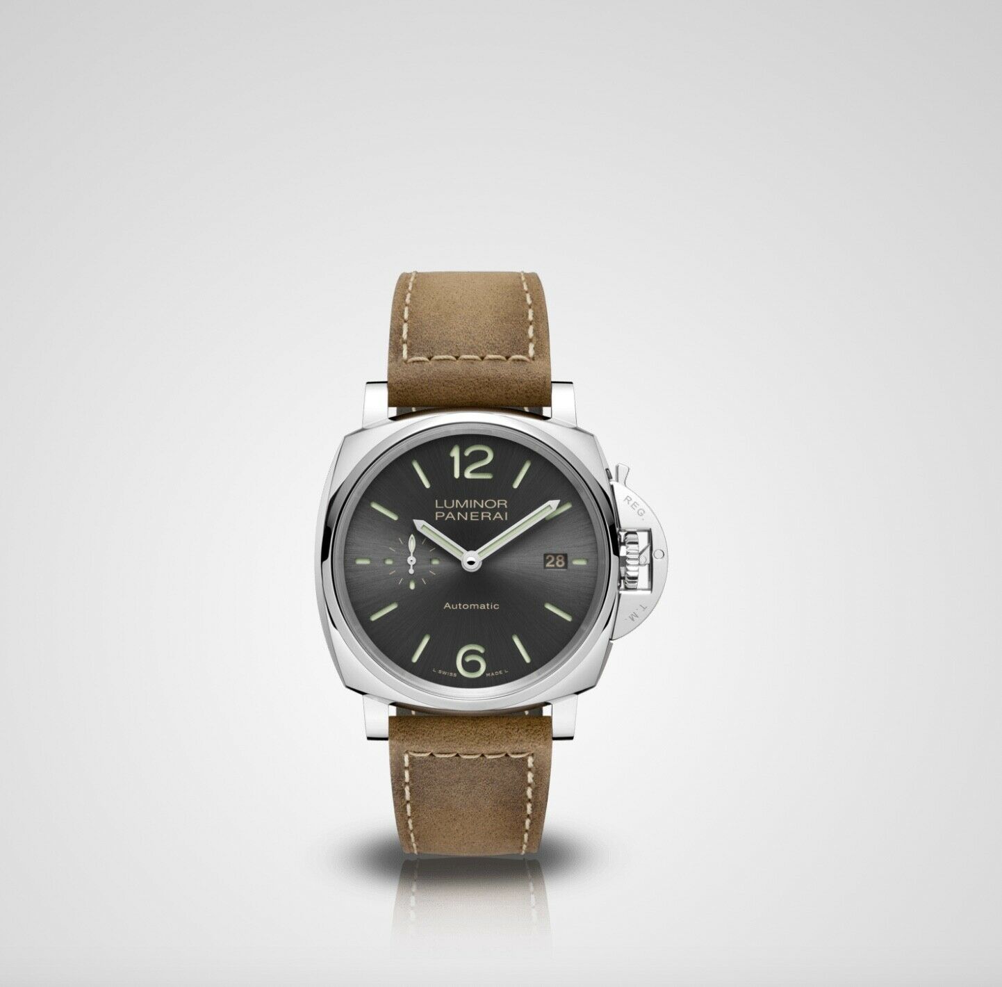 Panerai Luminor Due Sun-Brushed Anthracite Dial - 42mm PAM00904 ...