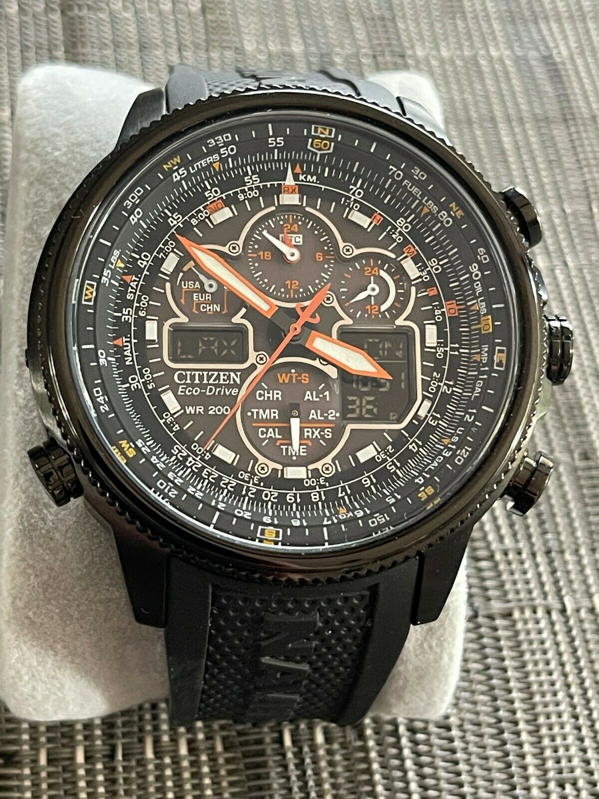 Citizen Eco-Drive Promaster NaviHawk Mens Watch JY8035-04E - rarely ...