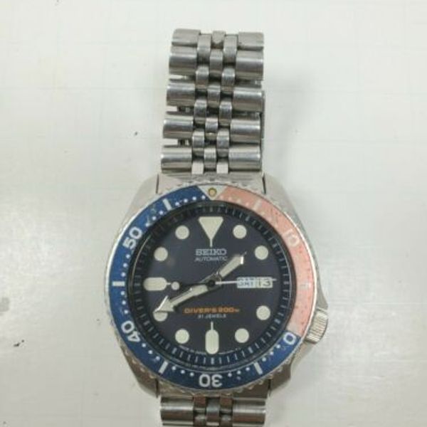 Seiko Divers Automatic SKX009J1 200m Watch Japan Jubilee Pepsi skx009 ...
