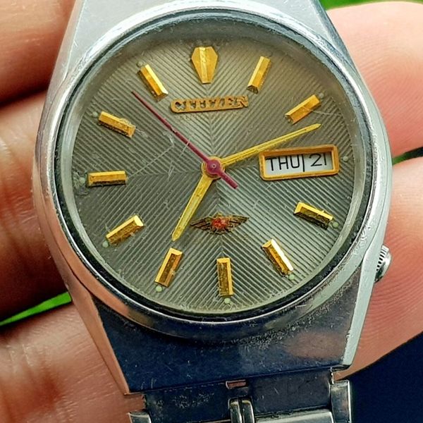 Vintage Of Citizen Automatic Day/Date Japan Made Men's Wrist Watch ...