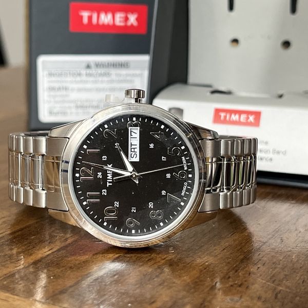 TIMEX Easy Reader Stainless Steel Expansion Men's Watch - T2M932 MSRP ...