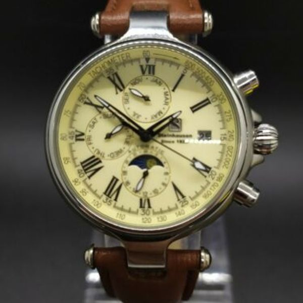 Steinhausen TW381 Automatic Calendar Moon Phase Men's Watch | WatchCharts Marketplace