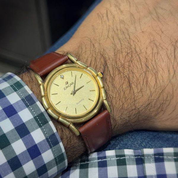 [WTS] Enicar Gold Dust Dial, Beautiful Case Shape only for 135$ Shipped ...