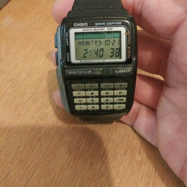 Casio DBC-W150 2296 Module Waveceptor Databank Calculator LCD Digital ...