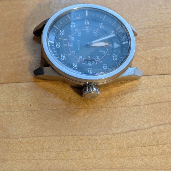 Citizen Men's Eco-Drive 3 Hand Date Avion Watch Style Aw1361-10H ...