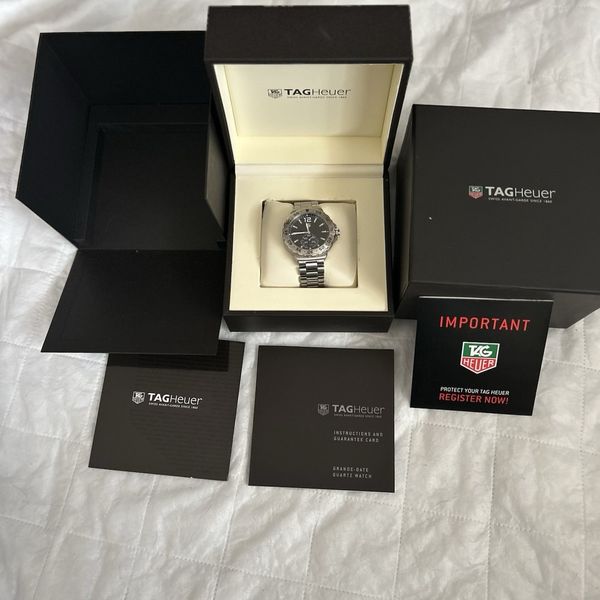 TAG Heuer Formula 1 Men's Black Watch - WAU1112.BA0858 | WatchCharts ...