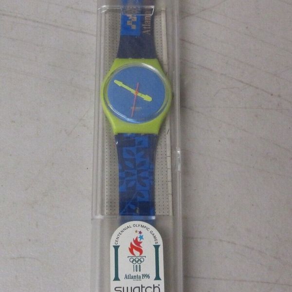 Vintage Swatch Watch 1996 Atlanta Olympics Volunteer/Staff Special ...