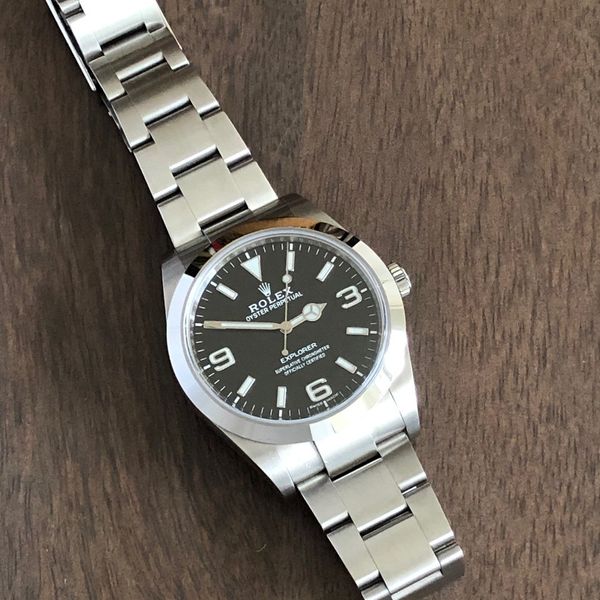 FS: Rolex Explorer I 39mm 214270 Full Kit with Tags & Receipt (March ...