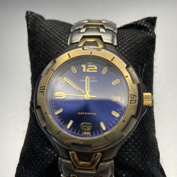 GUESS Waterpro Japan Movement 100M Water Resistant Menâ s Watch ...