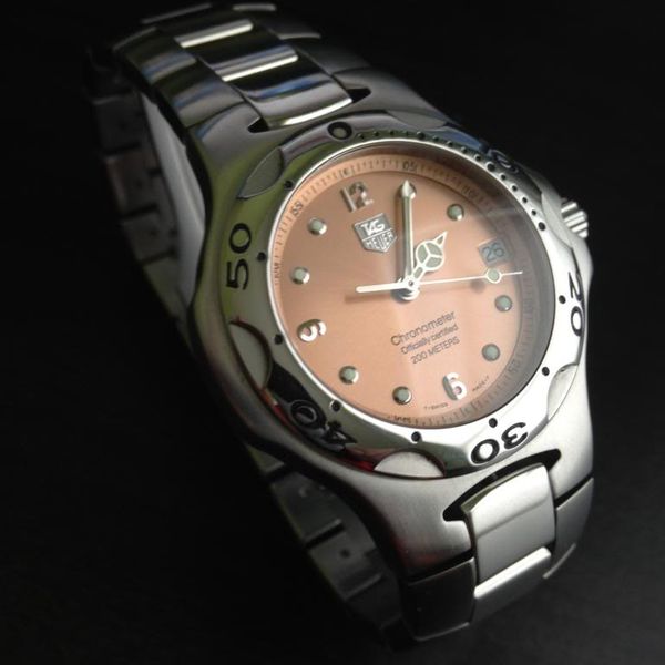 Tag Heuer Kirium Chronometer - Salmon Dial - Fully serviced example ...