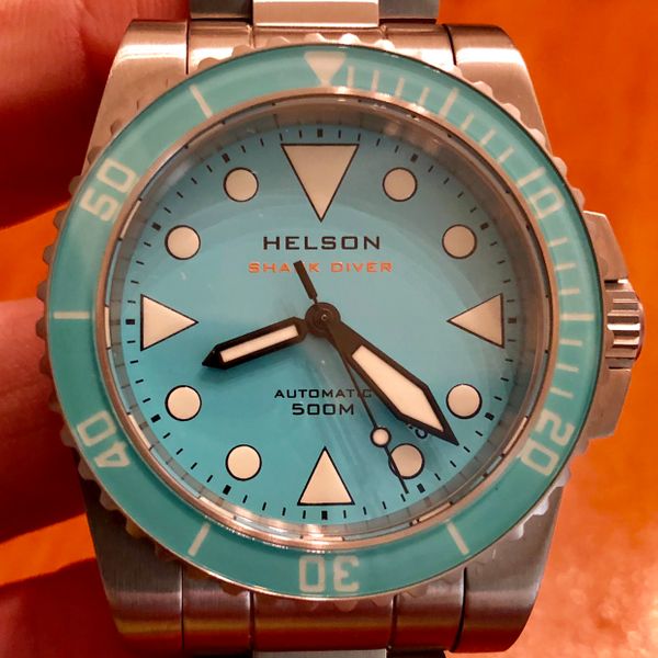 Helson Shark Diver 40mm LNIB | WatchCharts