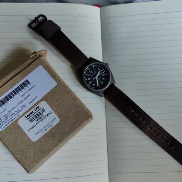MARATHON SAGE GREEN GENERAL PURPOSE QUARTZ WATCH. VVGC. FWO. MILITARY ...