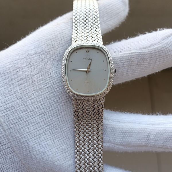 [WTS] CYMA - LE LOCLE – DIAMOND QUARTZ WATCH. PRICE DROP 120$ SHIPPED ...