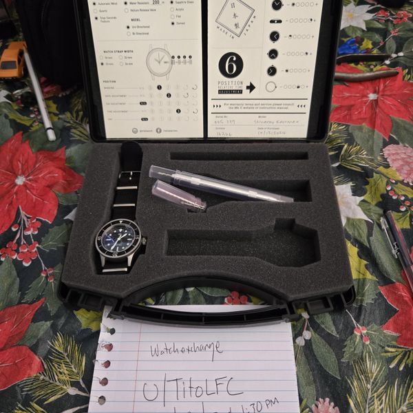 [WTS] Mk II Stingray Dive Inlay-Acrylic - Full Box/Papers - Brand New ...