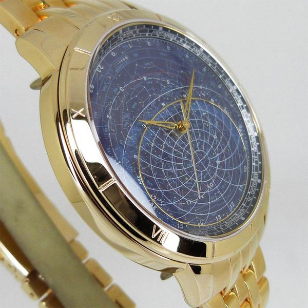 CITIZEN Watch Cosmo Sign Galileo Model Quartz Limited 2500 45mm Blue SS ...