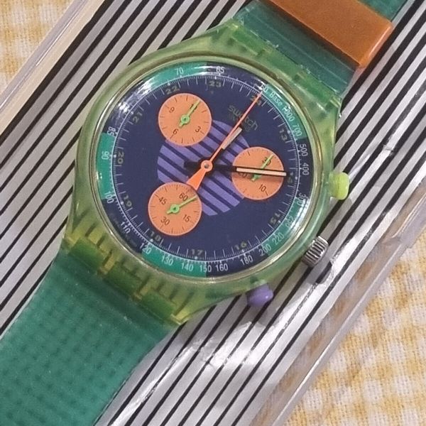 Swatch Chrono 1991- SCJ100 - Neo Wave - Usato | WatchCharts Marketplace
