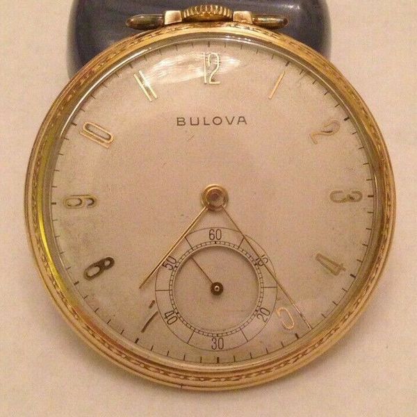 Vintage 1945 Bulova 17 Jewel 17AH Movement Pocket Watch | WatchCharts