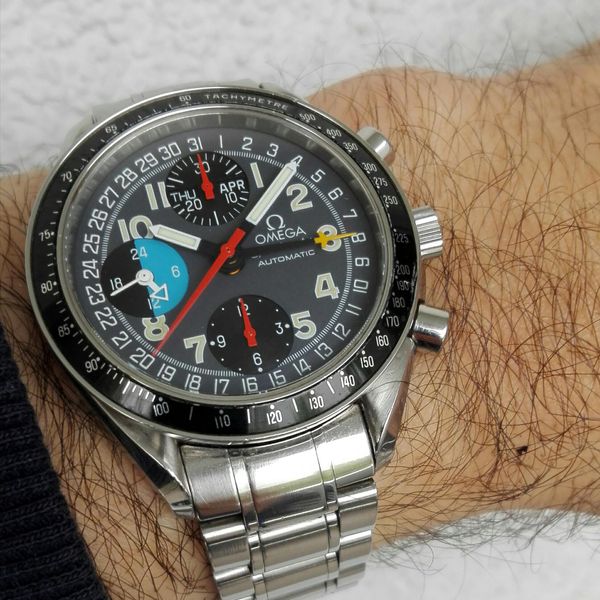 SOLD FS Omega Speedmaster Mark 40 Triple date 3820.53.26 PRICE ...