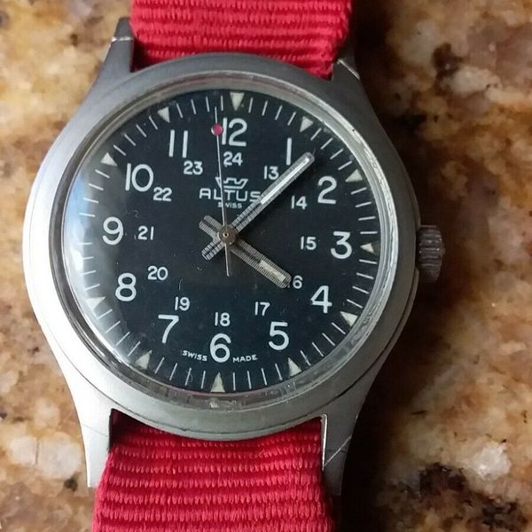 GLYCINE ALTUS USAF-113 MILITAR 1986 SWISS MEN WATCH | WatchCharts
