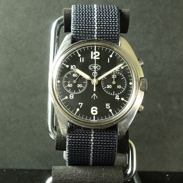 FS: CWC chronograph issued, from the last batch in 1982 by the Royal ...