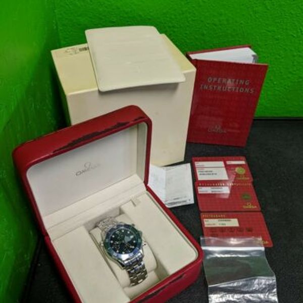 Omega Seamaster Professional Chronometer In Box With Papers & Receipt ...