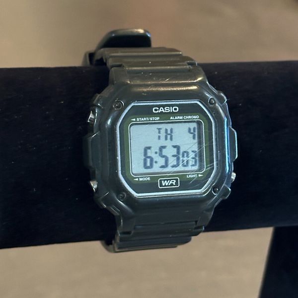 CASIO Illuminator F-108WH Digital Men's Watch 3224 Water Resistant 42mm ...