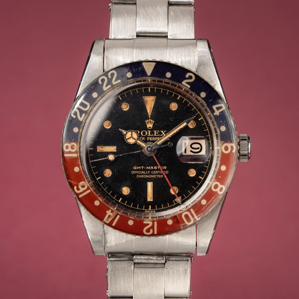 FS: 1958 Rolex GMT Master 6542 Gilt Dial | WatchCharts