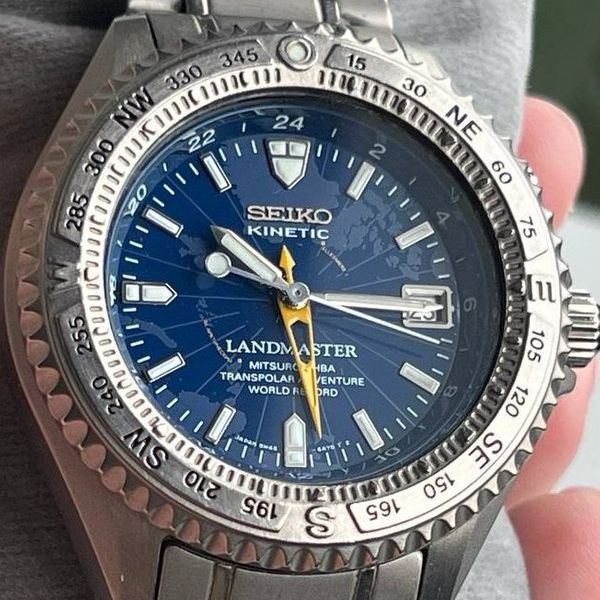 [Very Rare] Seiko Landmaster SBCW009 "Mitsuro Ohba" Full Titanium ...