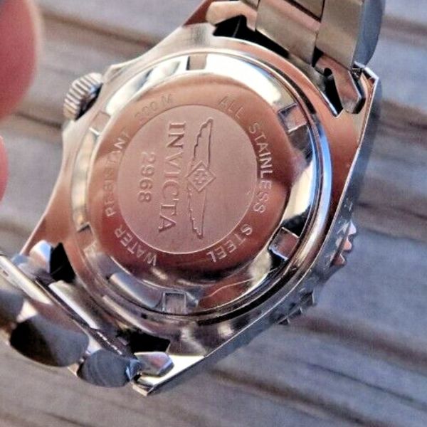 RARE Vintage Ladies Invicta Watch Wristwatch Swiss Pink Diver's Model ...