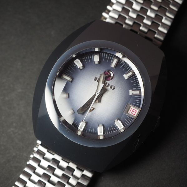 Rado Balboa Watch Automático Dia dos Homens Data Vintage Round Swiss ...