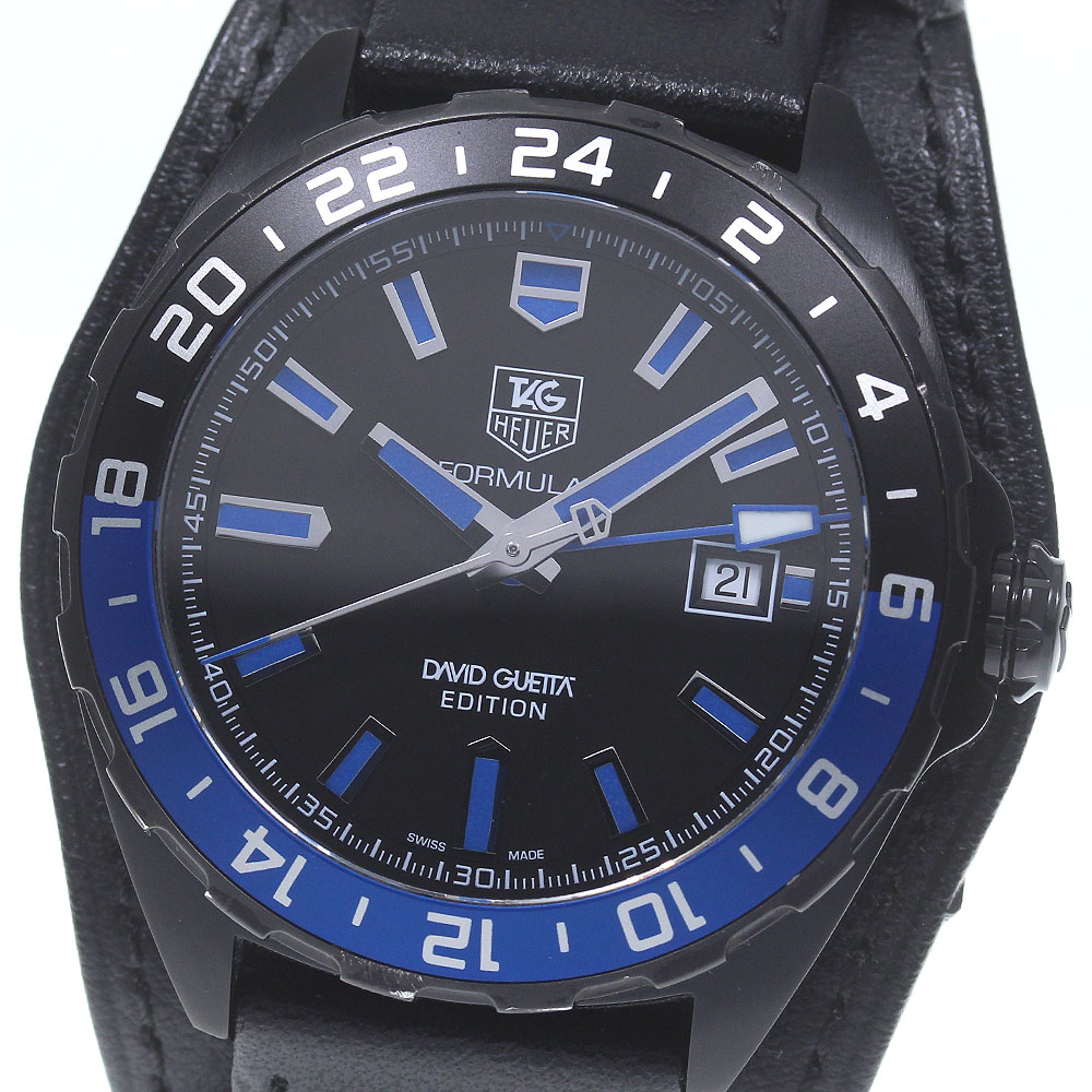★With warranty [TAG HEUER] Tag Heuer Formula 1 GMT David Guetta WAZ201A ...
