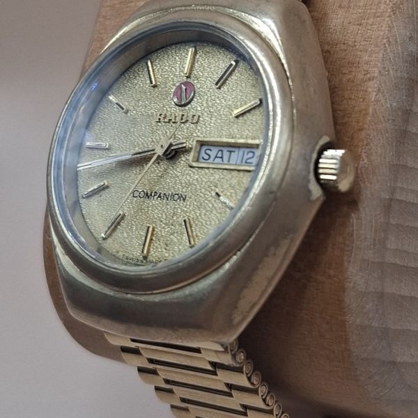 Rado Companion Automatic Day/Date Vintage Men's Watch | WatchCharts ...