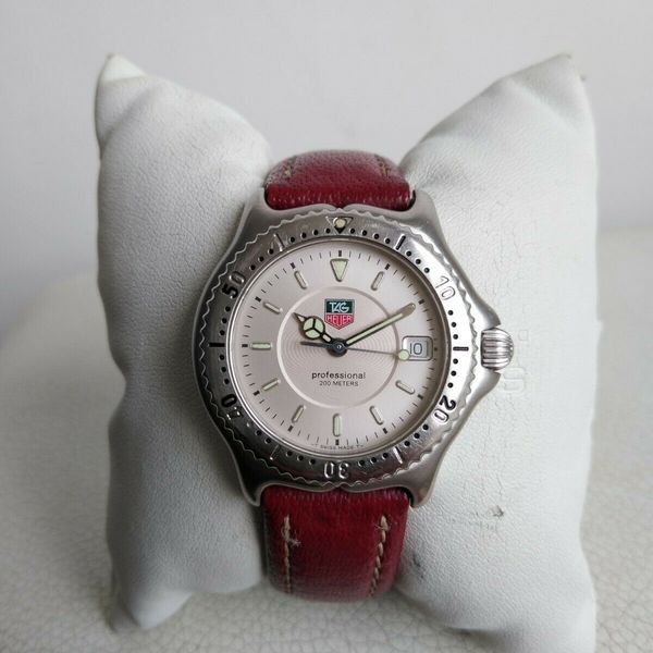 Tag Heuer SE/L mid zize White vintage Wi 1210 PROFESSIONAL 200mts ...