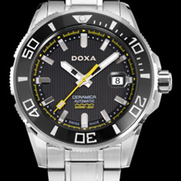 Withdrawn- BNIB DOXA CERAMICA - 300M-SHARK DIVER- REDUCED $750 ...