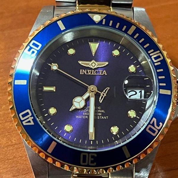 100% Genuine Invicta Pro Diver 8928OB 40mm Seiko Automatic 24 Jewel ...