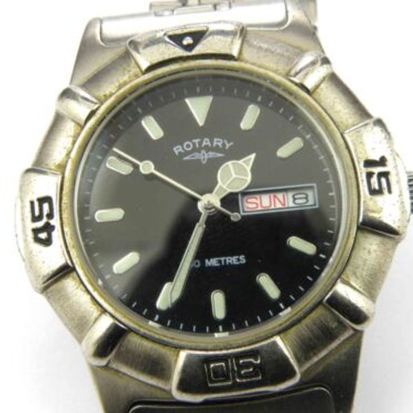 Rotary Mens G3039 Swiss Commando Military Watch - 100m | WatchCharts ...