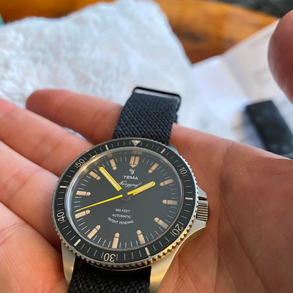 [WTS] Yema Navygraf Heritage Mint w/ 3 straps | WatchCharts