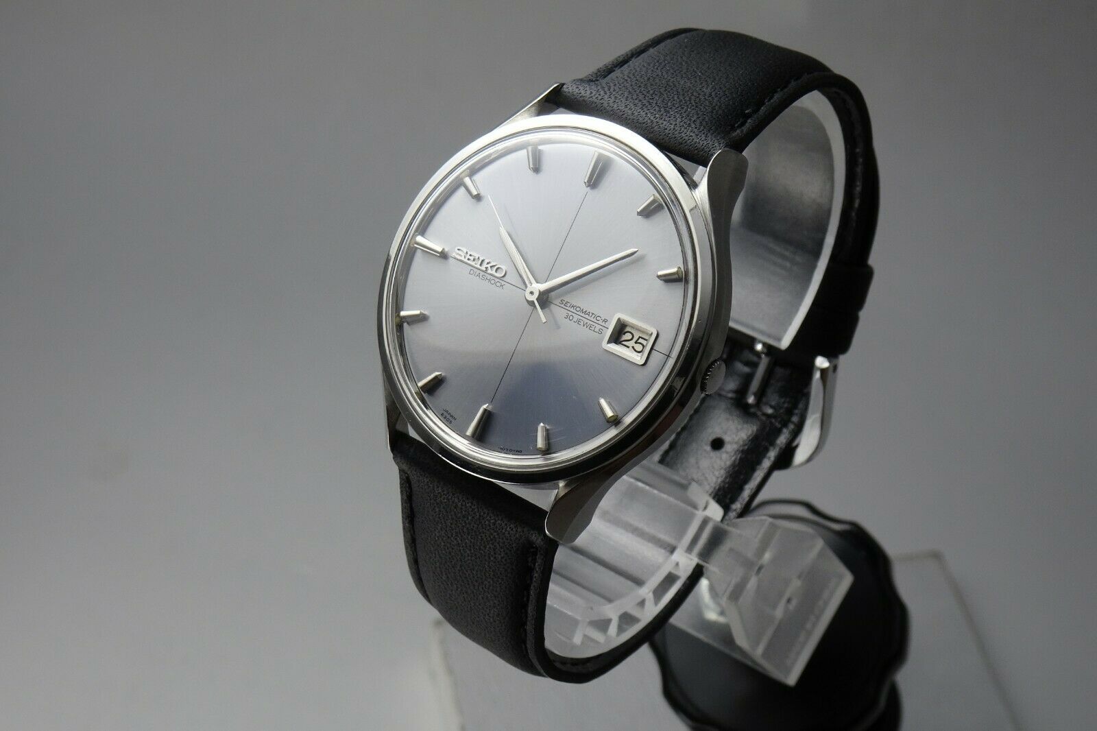 Vintage 1967 JAPAN SEIKO SEIKOMATIC-R SLIMDATE 8305-1010 30Jewels ...