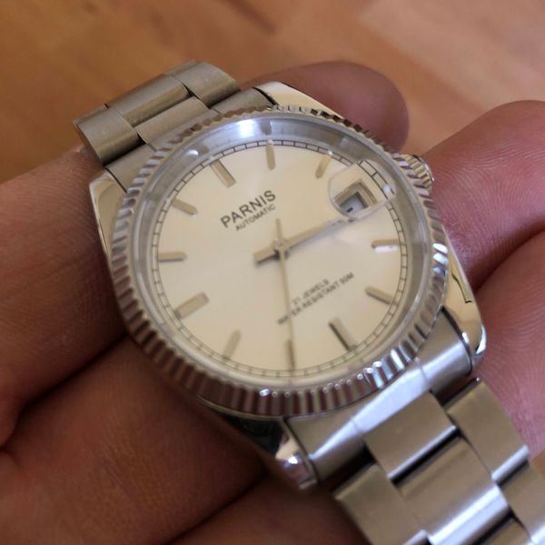 [WTS] Parnis "Leader" and Rodina Bauhaus-style watch - cheap ...