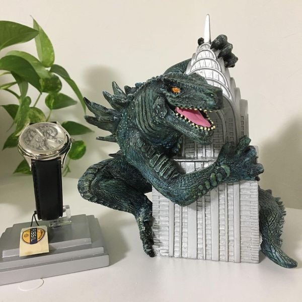 Godzilla Limited Edition Watch & CHRYSLER BUILDING Fossil 1998 Vintage ...