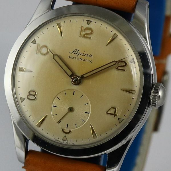 NOS Vintage Alpina Bumper Automatic cal.582 | WatchCharts Marketplace