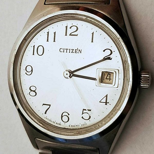 Citizen 4-820975-SMH VINTAGE Mechanical All St.Steel MEN'S JAPAN Made WATCH | WatchCharts ...