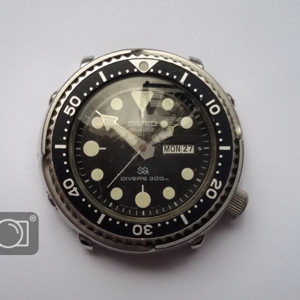 SOLD: Seiko 7549-7010 300m Tuna SQ Quartz Diver from January 1982 ...