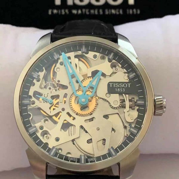 Tissot T070.405.16.411.00 T-COMPLICATION SQUELETTE BLACK AUTOMATIC MEN ...