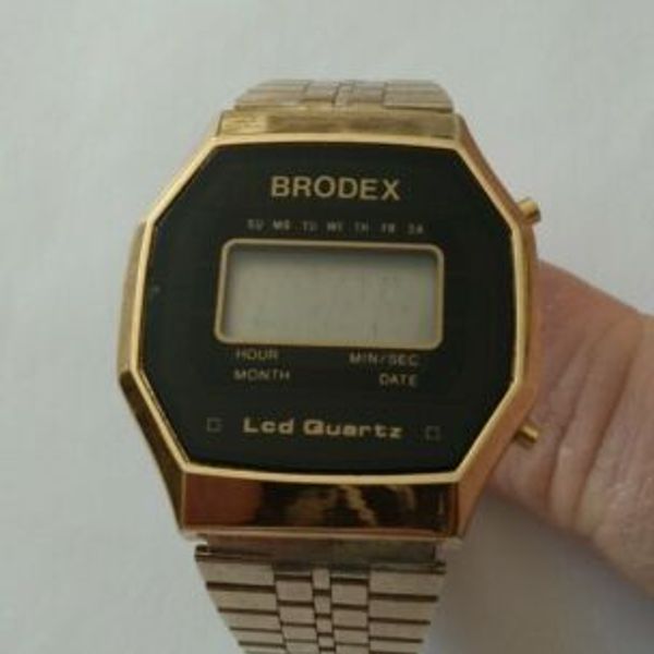 Vintage Brodex Lcd Quartz Watch hong kong | WatchCharts Marketplace