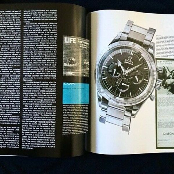 A time capsule omega speedmaster rare book by kesaharu IMAI and wpp ...