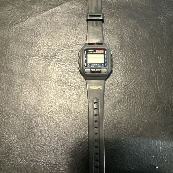 Vintage 90s Casio 1173 CMD-30B Remote Controller Alarm Digital Watch ...