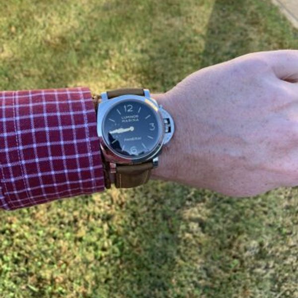 Panerai PAM 422 Luminor Marina 1950 3 Days Manual Wind Wrist Watch for ...