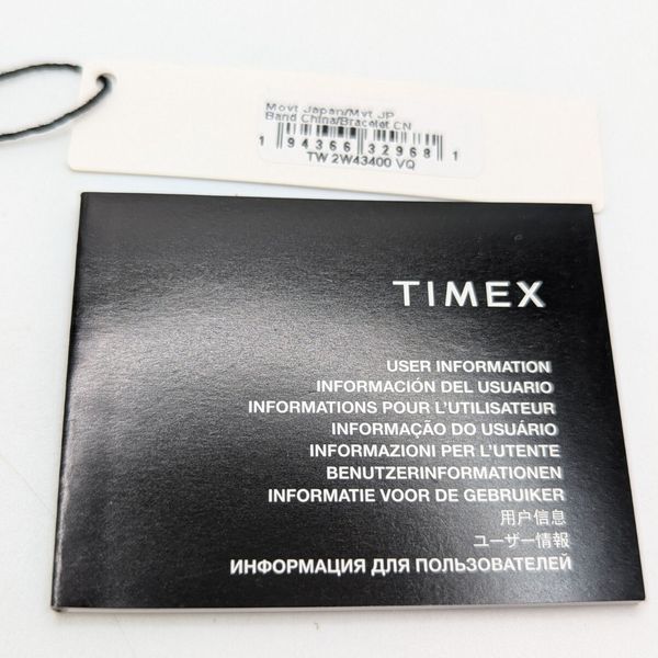 Timex Mens Silver Case Green Dial Stainless Steel Analog Classic ...